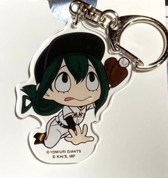 My Hero Academia GIANTS Collabo Acrylic Keychain Strap Charm Tsuyu Asui ...