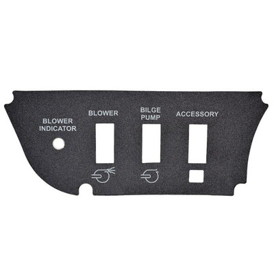 Sea Ray Boat Switch Panel Decal 2068539 | 7 x 2 7/8 Inch Charcoal | eBay