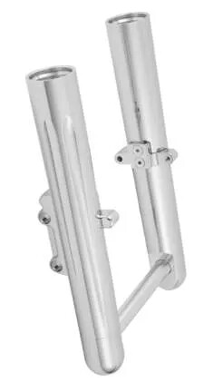 AN Dual Disc Fork Legs Deep Cut Chrome Harley Electra Glide Ultra ...