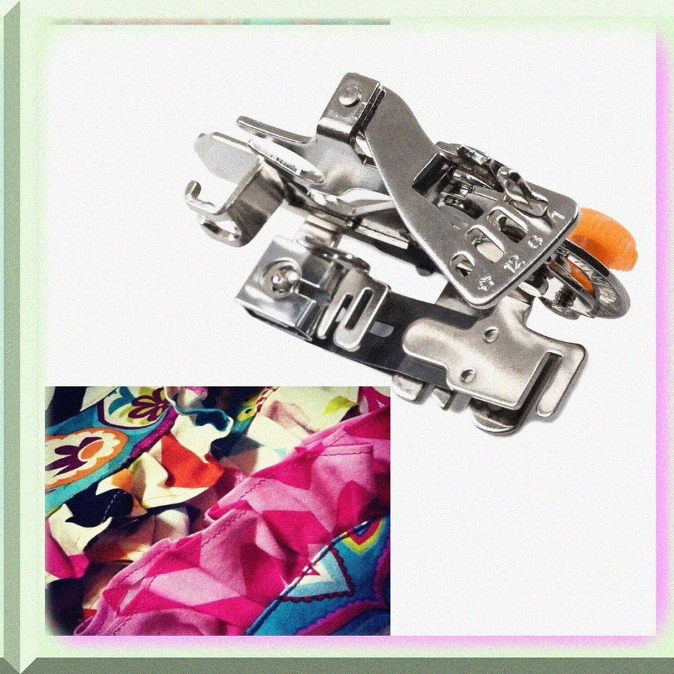 Universal StitchMaster Ruffler Foot: Perfect Fit for Low-Shank Babylock ...