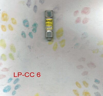 BUSSMAN LP-CC6 FUSE LPCC 6 600 VOLT 6 AMP LP-CC 6 | eBay