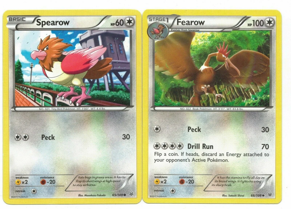 Fearow Evolution Chart