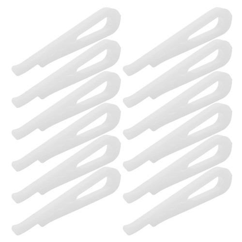 100pcs Plastic Alligator Clip Garment Clip Shirt Clamps Clothes Fixing ...