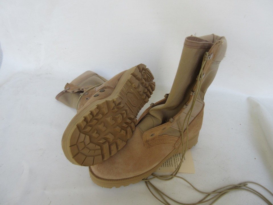 Orig US Army Combat Boots Desert Storm Boots USMC Iraq Afghanistan ISAF ...
