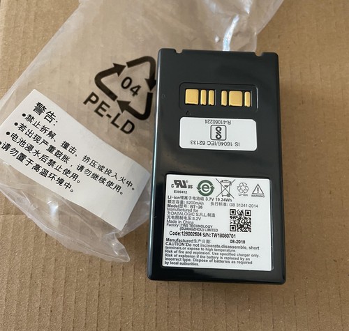 BT-26 New 5200mAh Battery for Datalogic Falcon X3, Falcon X4, Falcon X3 ...