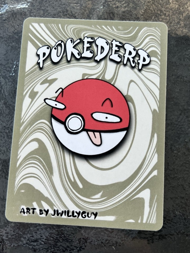 Pokederp Halloween Shadowbud Holo Gengar 27/36 Custom Derpy Card | eBay