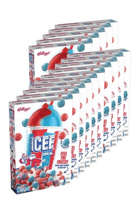 Case of Kellogg's Icee Cereal (15 Boxes), Discontinued! Limited Edition ...