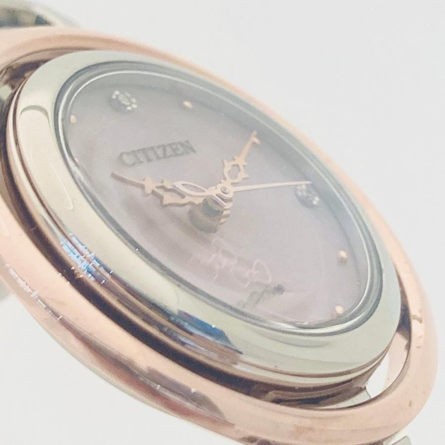 CITIZEN L Disney Collection Limited Model EM0665-57W Eco Drive Diamond ...