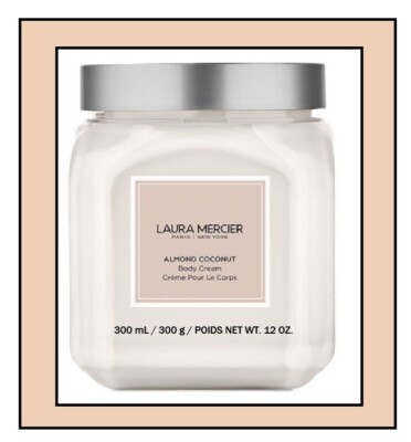 Laura Mercier ALMOND COCONUT Body Cream JUMBO 12 OZ. New In Box | eBay