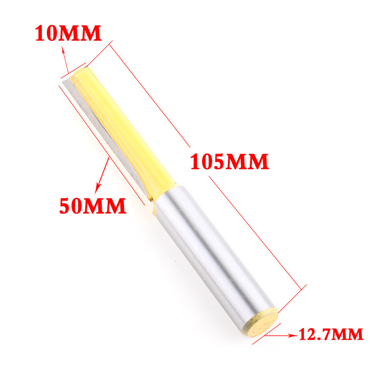 3Pc 1/2" Shank Long Cleaning Bottom Router Bit Cutter CNC Woodworking ...