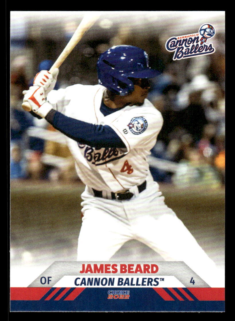 James Beard 2022 Choice Kannapolis Cannon Ballers #03 Chicago White Sox ...