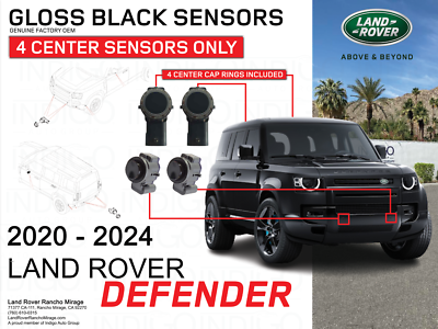 GENUINE LAND ROVER 2020-2024 DEFENDER (CENTER) GLOSS BLACK SENSOR ...