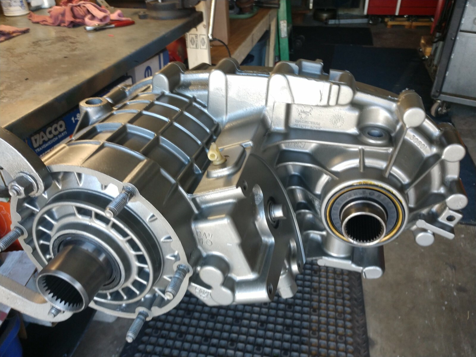 263 HD gm transfer case 01-07 Chevy trucks, Updated New Rear Aluminum ...