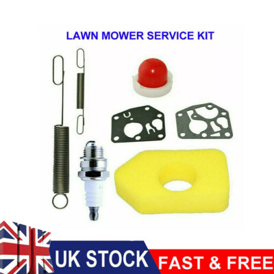 Lawn Mower Service Kit Suitable fit Briggs & Stratton Classic and ...