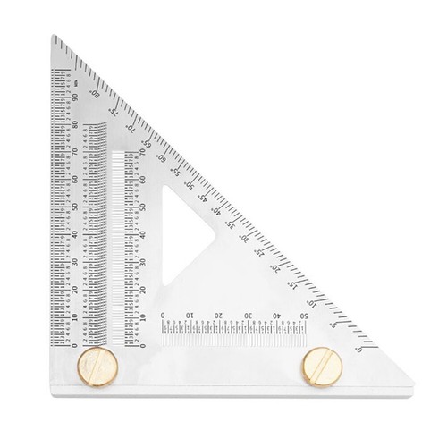 Woodworking Scriber Triangle Ruler for Precise Marking and Positioning ...