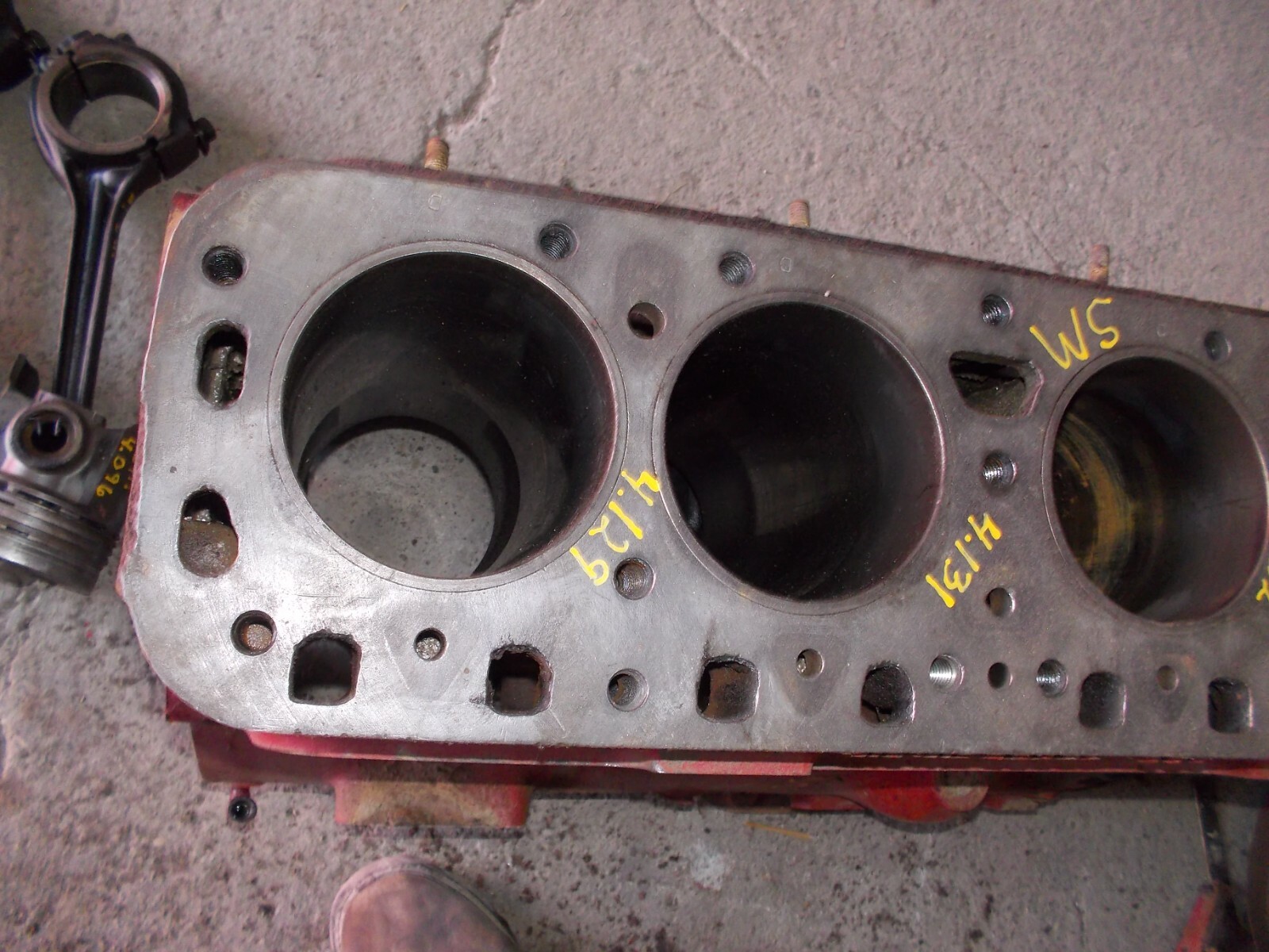 Farmall SM Super M IH tractor engine motor C264 block & more power ...