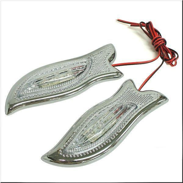 CAR DC12V SIDE MARKER LIGHT FENDER LIGHT DECORATION SIDE LIGHT WHITE ...