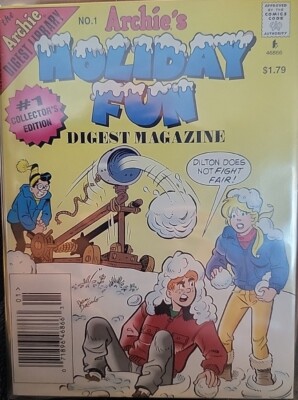ARCHIE'S HOLIDAY FUN DIGEST MAGAZINE NO. 1 (#1 Collector's edition) | eBay