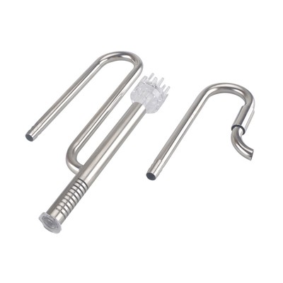 Aquarium Stainless Steel Lily Pipes Inflow And Outflow with Adjustable ...