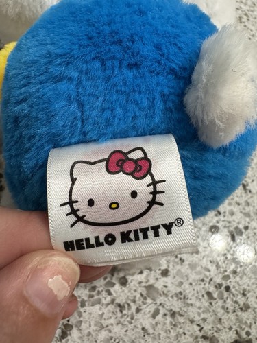 Sanrio Hello Kitty and Friends Classic Plush 9” 2020 Blue overalls Red Bow | eBay