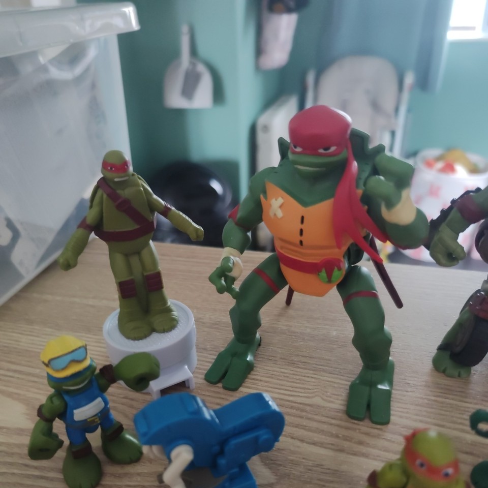 TMNT Teenage Mutant Ninja Turtles Action Figures Bundle Joblot Toys ...