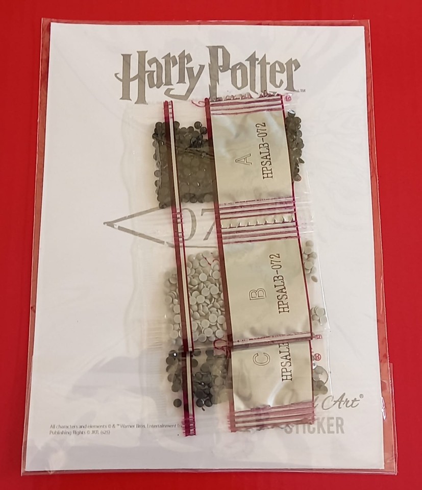 Harry Potter Crystal Art Stickers Craft Buddy Diamond 072 Death Eater ...