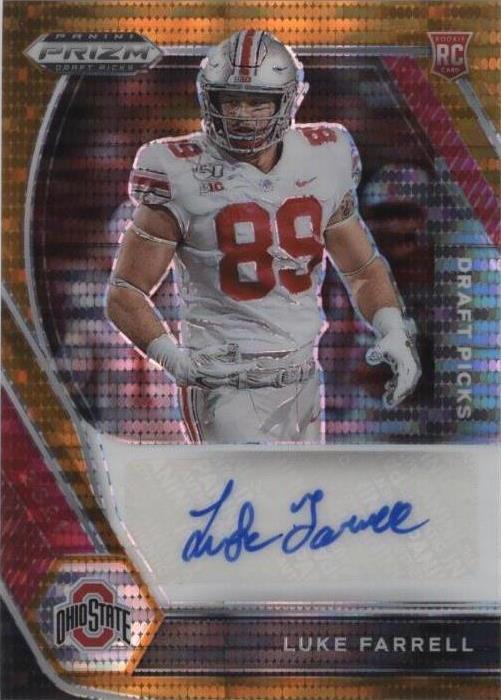 2021 Panini Prizm Draft Picks - Draft Picks Autographs Luke Farrell # ...