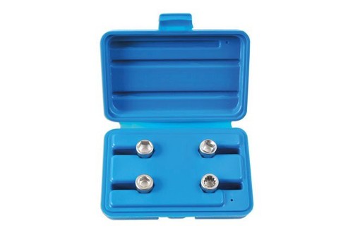 Laser Tools 6763 Brake Caliper Socket Set 4pc for HGV SAF, NFZ, Knorr ...