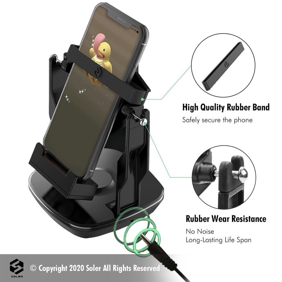 SNYZO® Phone Shaker/Rocker for Pokemon Go Automatic Step Earning Swing ...