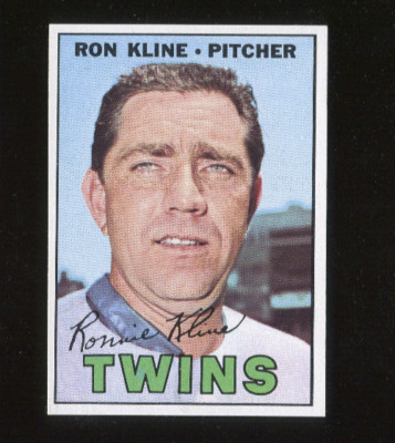 1967 Topps Baseball #133 Ron Kline Card - NMMT #4839 | eBay