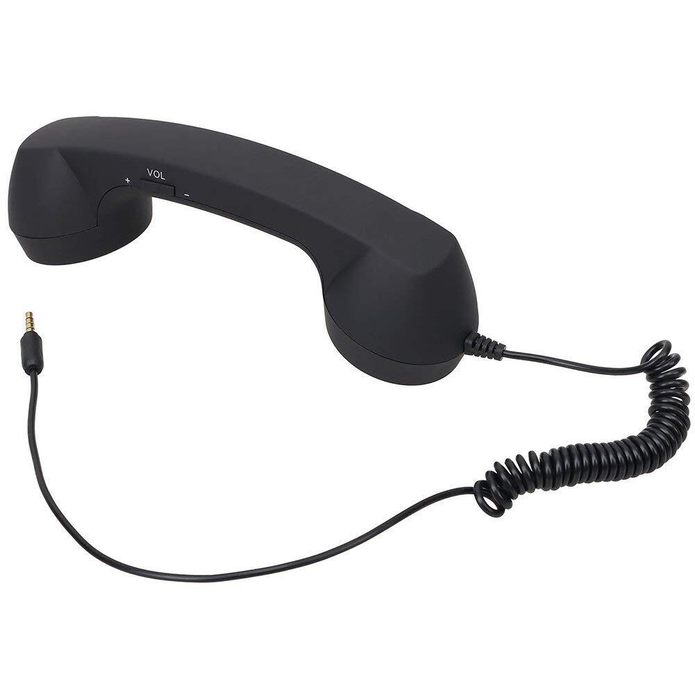 Retro Classic 3.5 Mm Telephone Handset Mini Mic Phone Call Receiver For ...