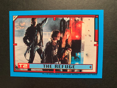 Terminator 2 (T2) Trading Card / Sticker #17 ( 1991 ) THE REFUGE | eBay