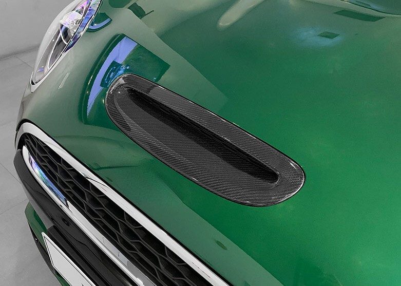 Real Carbon Fiber Front Hood Cover Trim Fit for Mini Cooper F54 F55 F56 ...