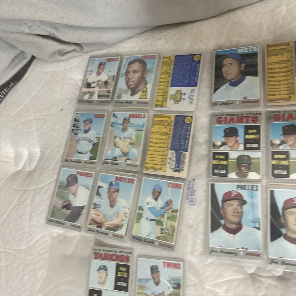 1970 Topps Baseball Card Lot of 206 Loaded With HOFs All Stars Leaders ...