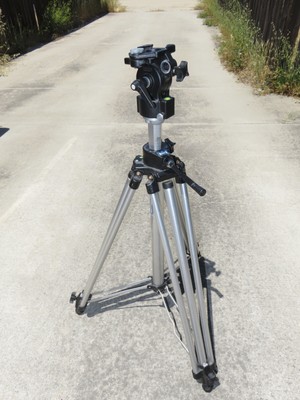 Bogen Manfrotto 3046 Camera Tripod 3063 Fluid Head Professional Video ...