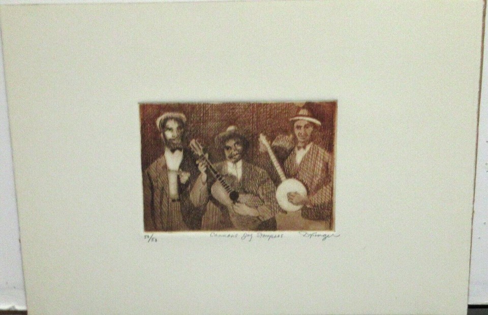 SUSAN DYSINGER "CANNON'S JUG STOMPERS" LIMITED EDITION HAND SIGNED ...