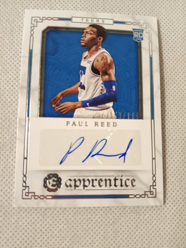 2020 PAUL REED PANINI EXCALIBUR AUTOGRAPHED AUTO ROOKIE CARD RC /199 ...