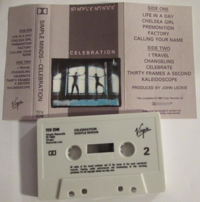 Simple Minds Celebration. CASSETTE Album UK | eBay