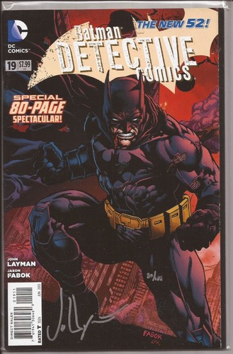 DETECTIVE COMICS #19 - LIMITED SERIES OF 125 COPIES SIGNED BY JOHN ...