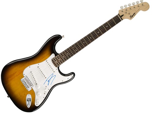 Dave Grohl Nirvana Foo Fighters Autographed Fender Sunburst ...