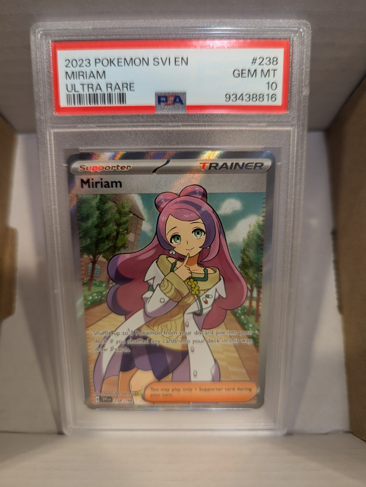 Miriam 2023 Scarlet & Violet #238/198 Ultra Rare (Full Art) Price Guide ...