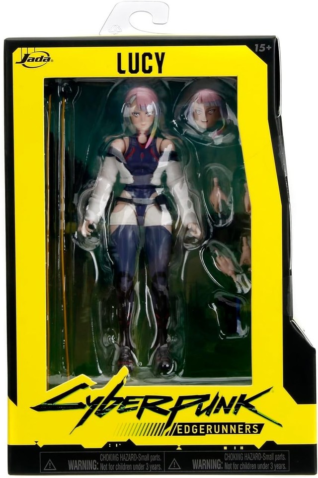 Jada Toys Cyberpunk Edgerunners Lucy 1:12 Scale 5.7” Action Figure | eBay