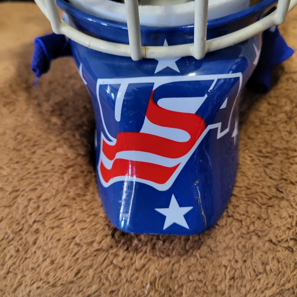 Garth Snow Itech Replica 1994 USA Olympic Hockey Goalie Mask Helmet ...