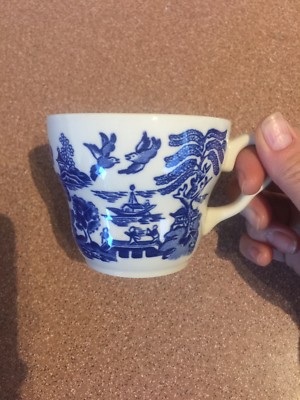 Willow Pattern Tea Cup EIT LTD England | eBay UK