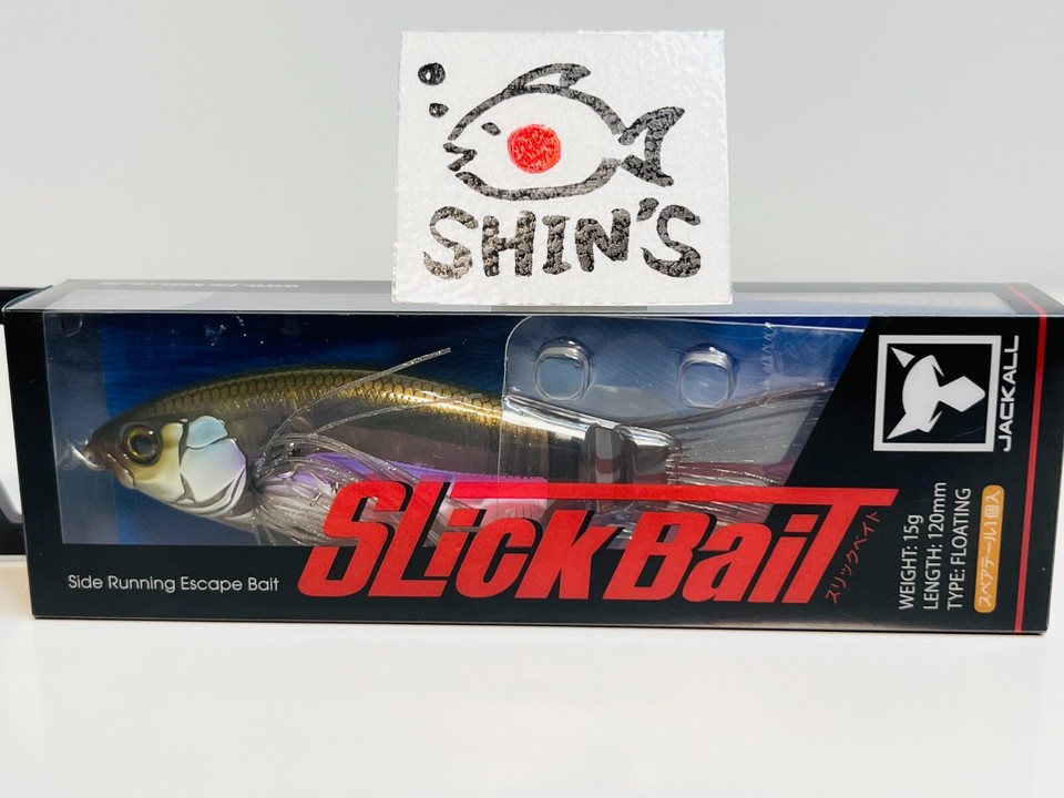 Jackall Slick Bait Lateral action Top water Lure JDM JAPAN [From 9 ...