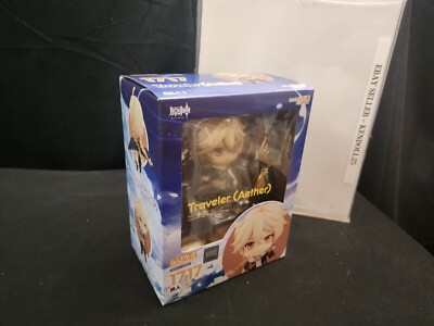 New Sealed Genshin Impact Traveler Aether Nendoroid 1717 - Good Smile ...