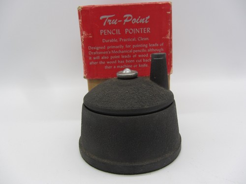 Antique Tru-Point Pencil Pointer Lead Pencil Sharpener Original Box Architect | eBay