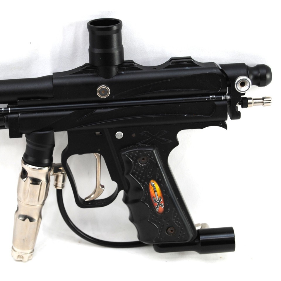 Used System-X Paintball Vengeance Autococker A/C Pump Black Gun | eBay