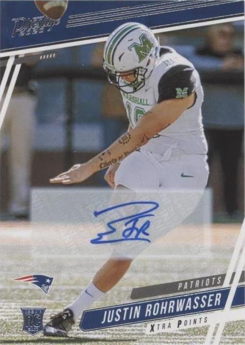 2020 Panini Prestige - Rookies Justin Rohrwasser #292 Xtra Points ...