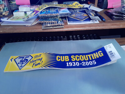 Cub Scout Bumper Stickers 1930-2005 New You Get Sixteen Total | eBay